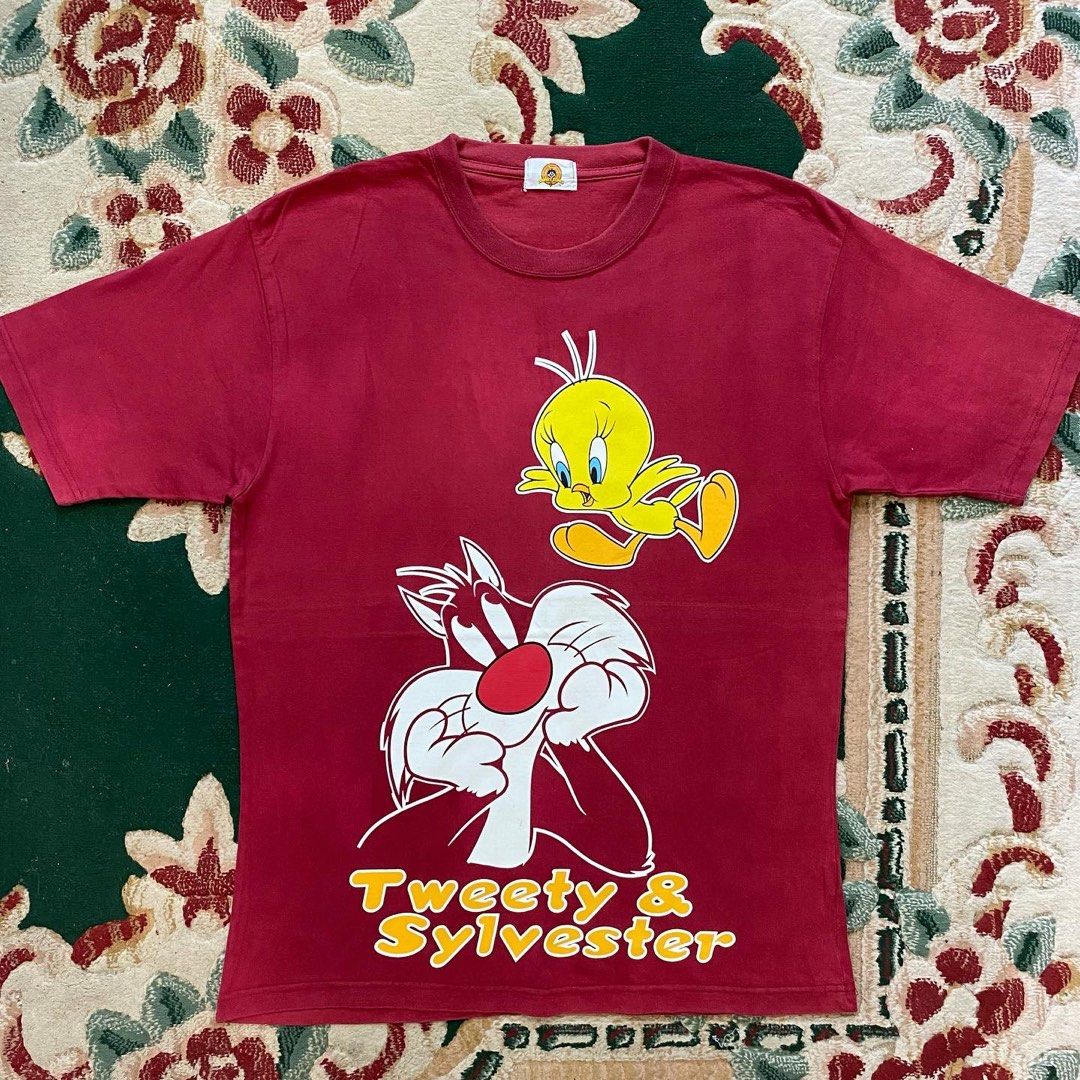 Vintage 2000 Looney Tunes Sylvester and Tweety Bird Tshirt, Men's ...
