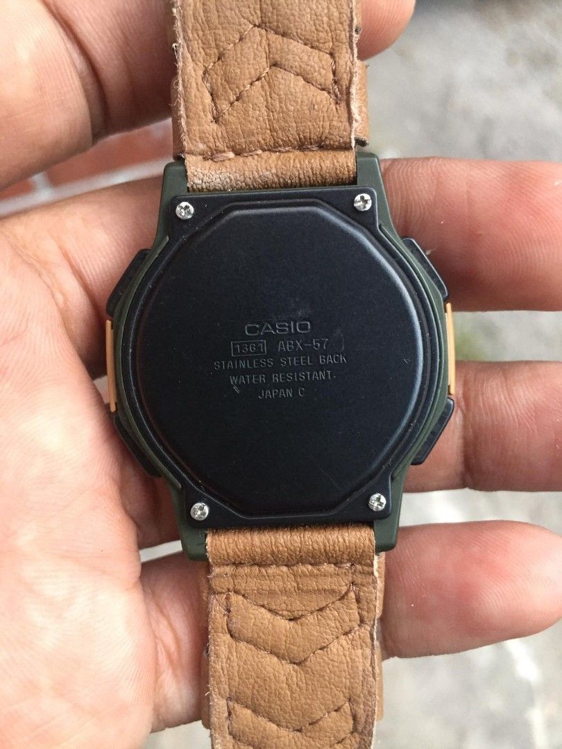 Vintage Casio Data Bank ABX-57 TWIN CEPT, Men's Fashion, Watches ...