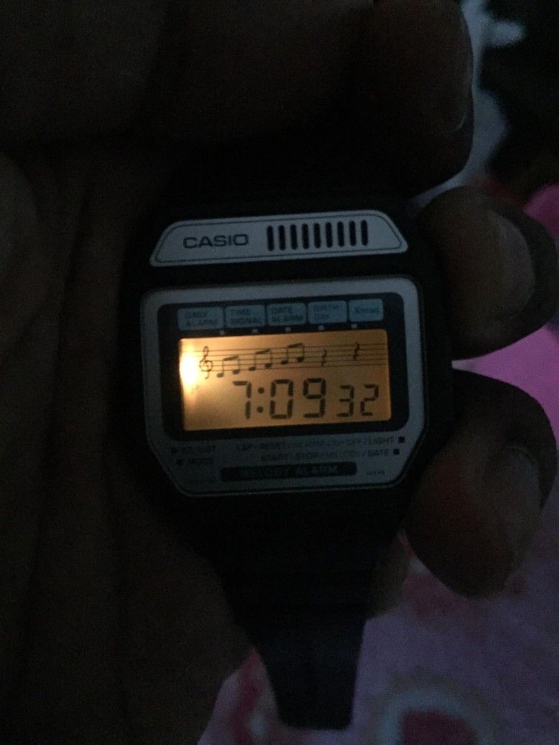 Vintage Casio Melody Alarm 82H108 - rare item -, Men's Fashion, Watches ...