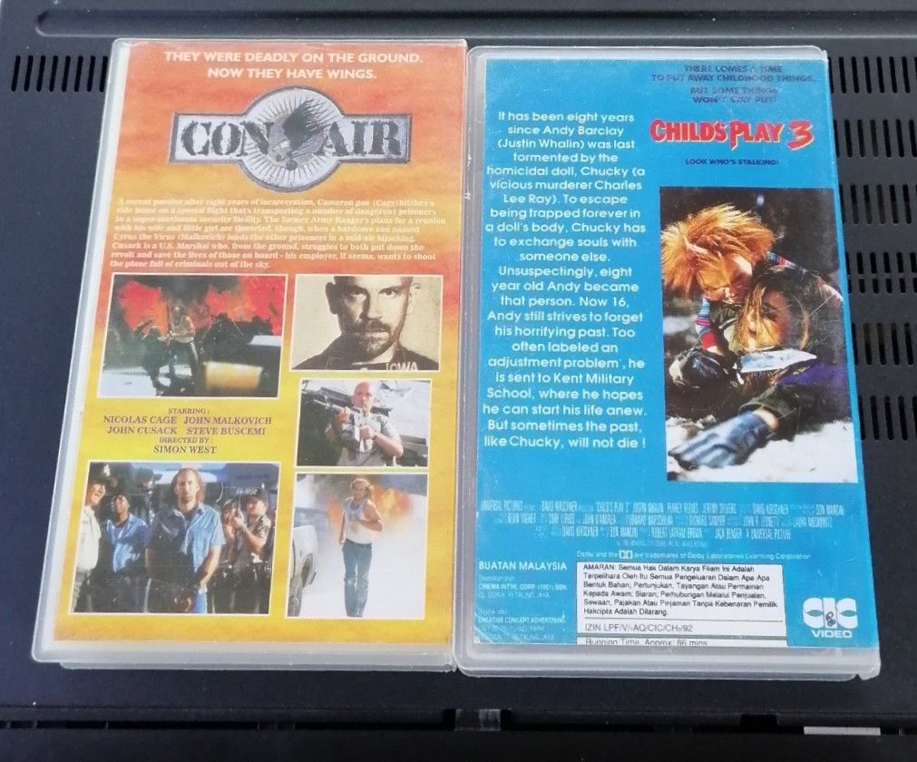 Vintage Combo Video Tape, Hobbies & Toys, Music & Media, CDs & DVDs on ...