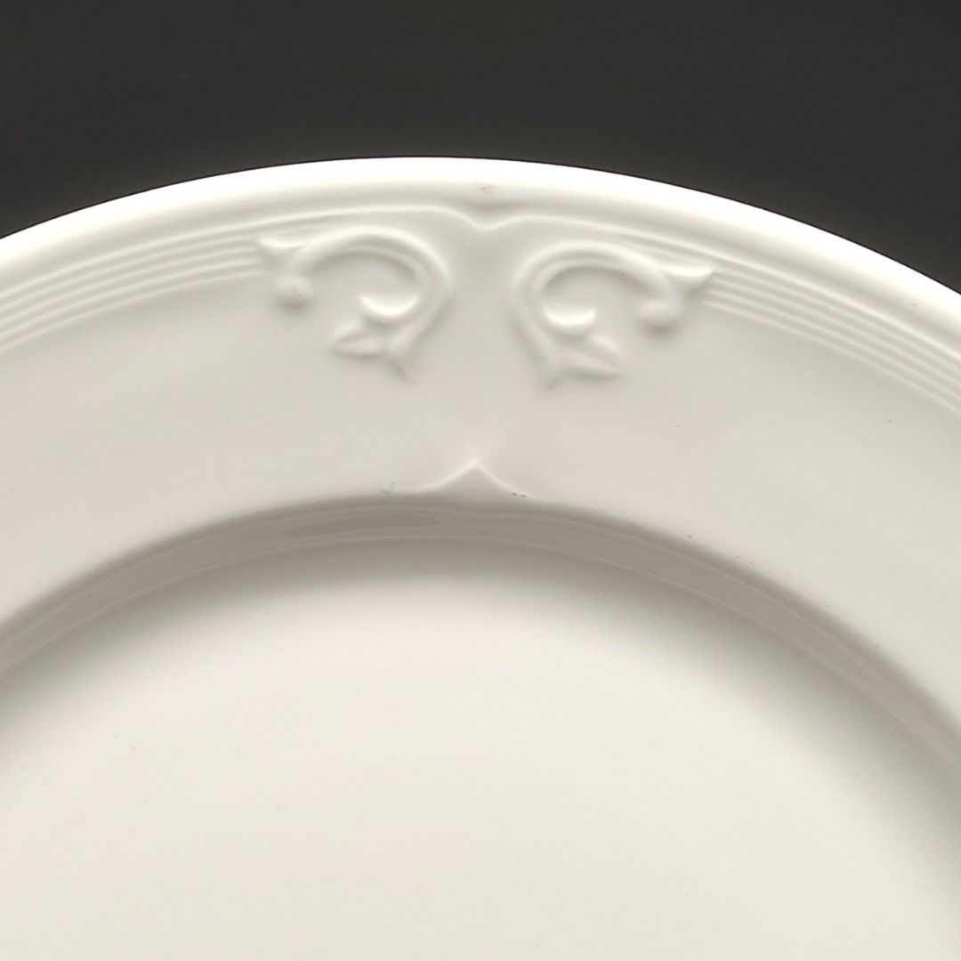 Vintage Dudson Aspen One 11.5" Dinner Serving Plate White Duraline ...