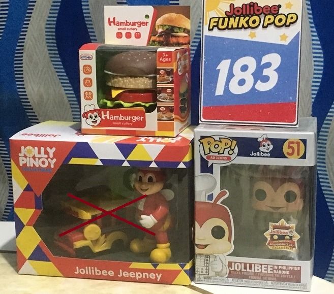 Vintage jollibee jollibots & funko happy meals toys VT on Carousell