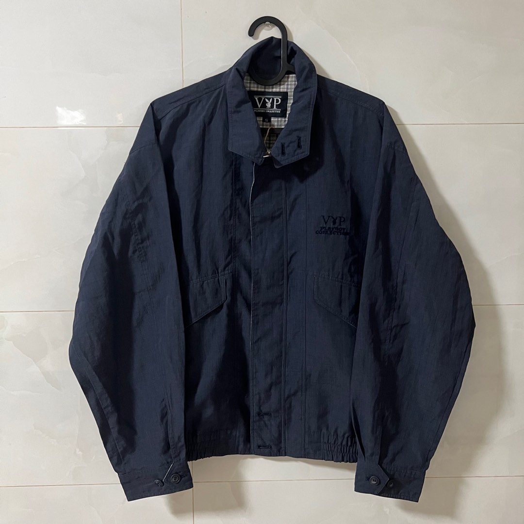 Vintage Playboy VIP Zip-Up Jacket, Men's Fashion, Coats, Jackets and ...