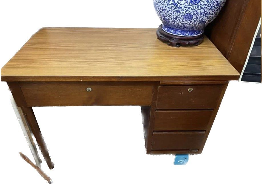 Vintage Study Table, Furniture & Home Living, Furniture, Tables & Sets ...
