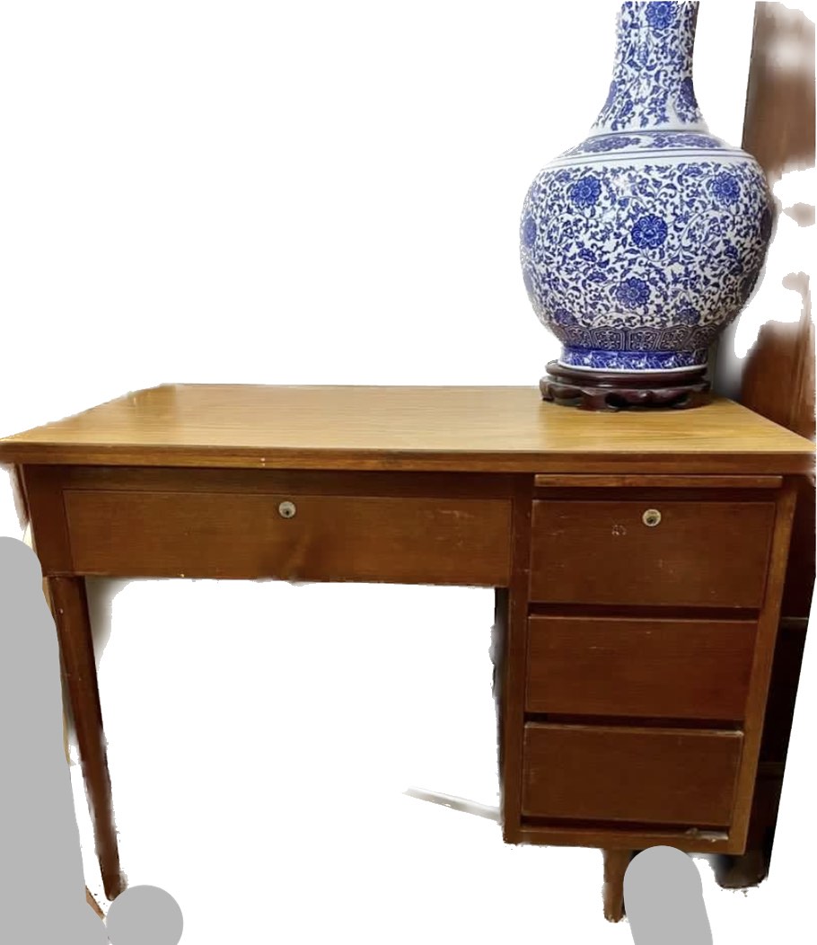 Vintage Study Table, Furniture & Home Living, Furniture, Tables & Sets ...