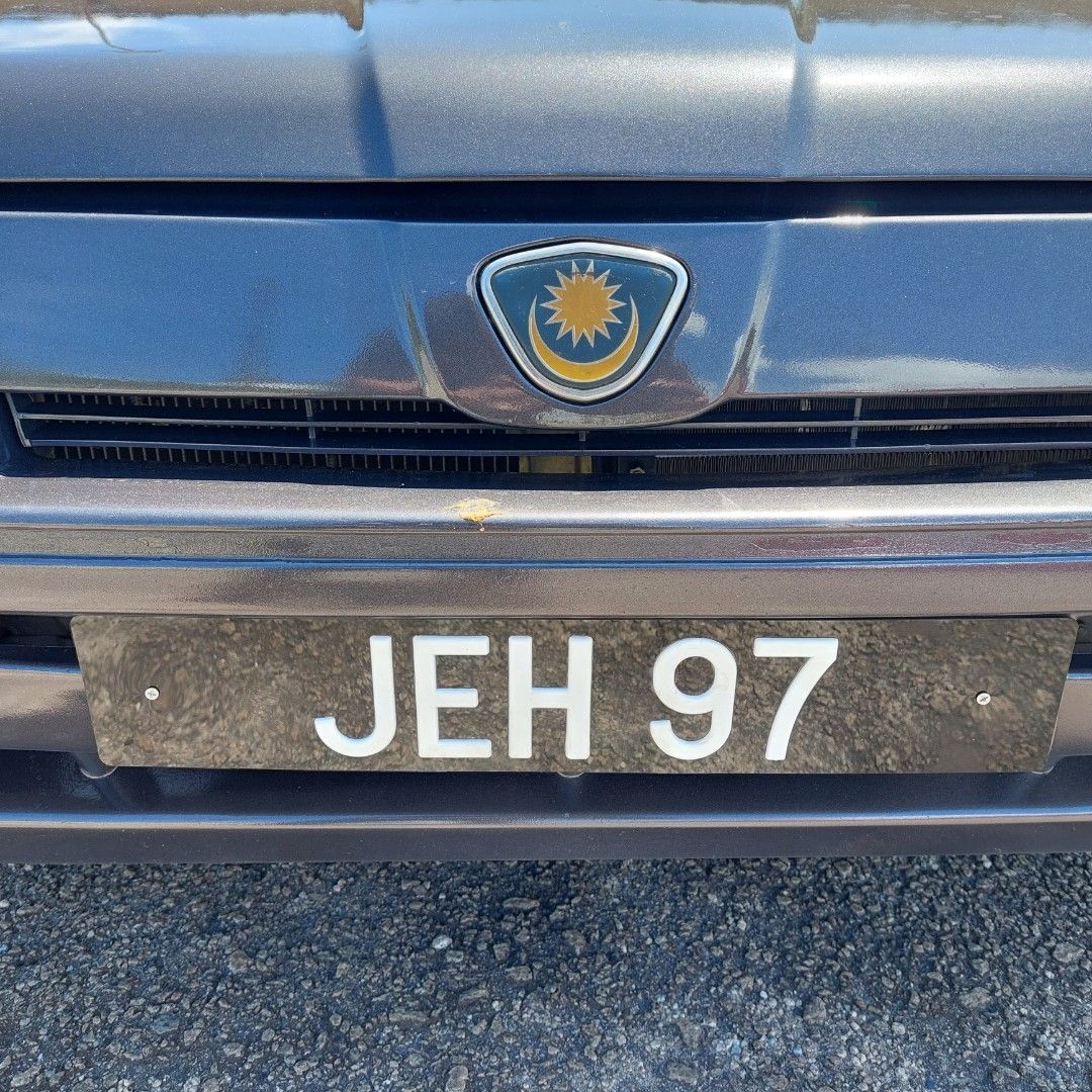 Vip Digit Plate Proton Iswara Aeroback JEH97, Cars, Cars for Sale on ...