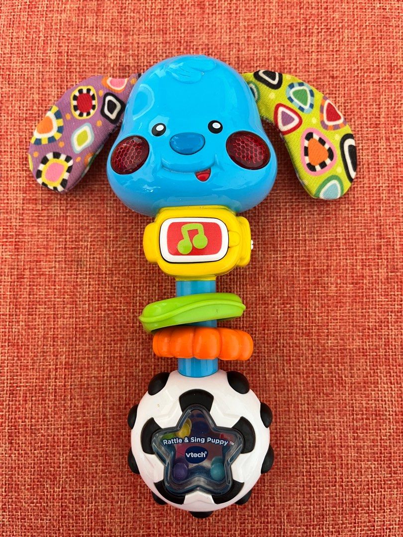 Vtech musical dog & blues clues toy mic, Babies & Kids, Infant Playtime ...