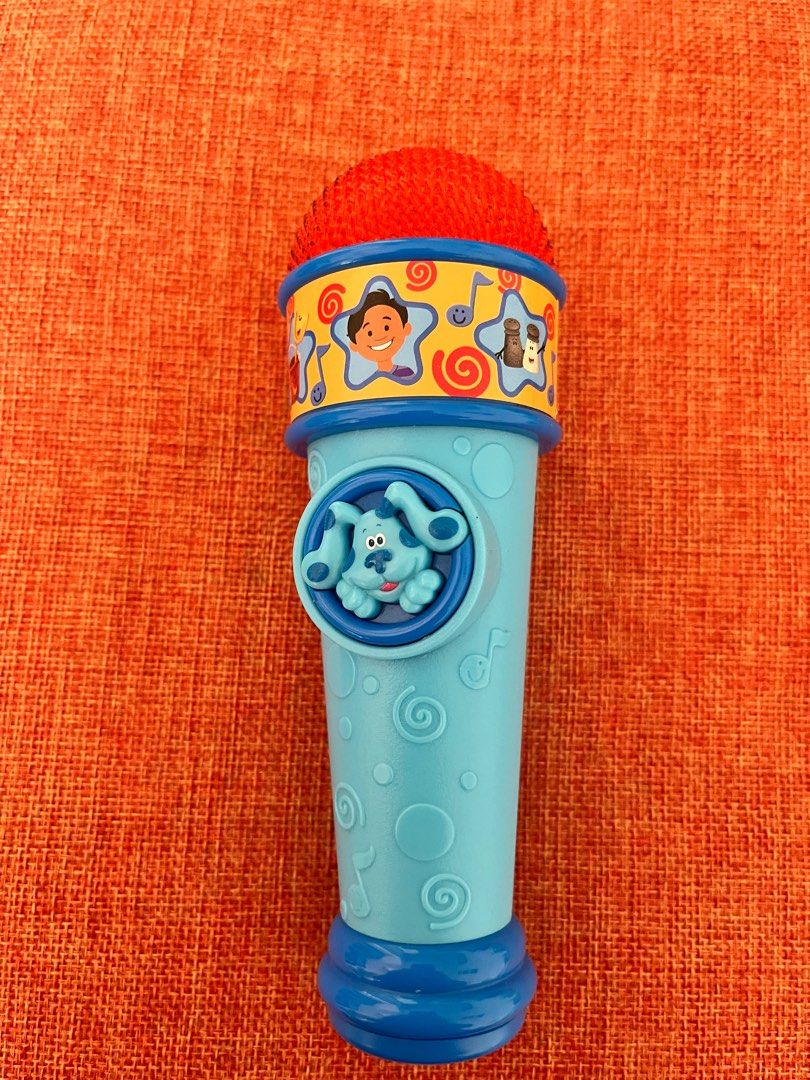 Vtech musical dog & blues clues toy mic, Babies & Kids, Infant Playtime ...