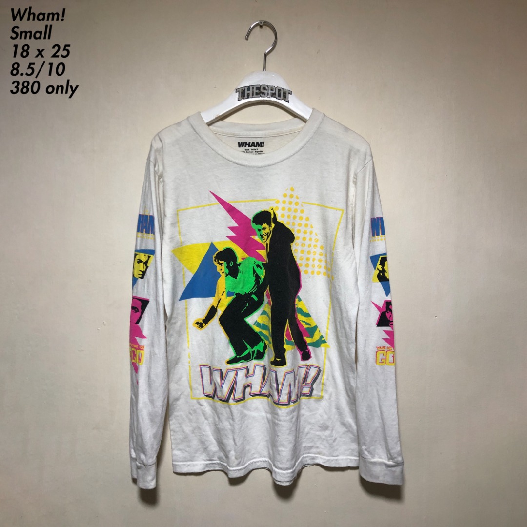 Wham! band sweatshirt, Men's Fashion, Tops & Sets, Tshirts & Polo ...