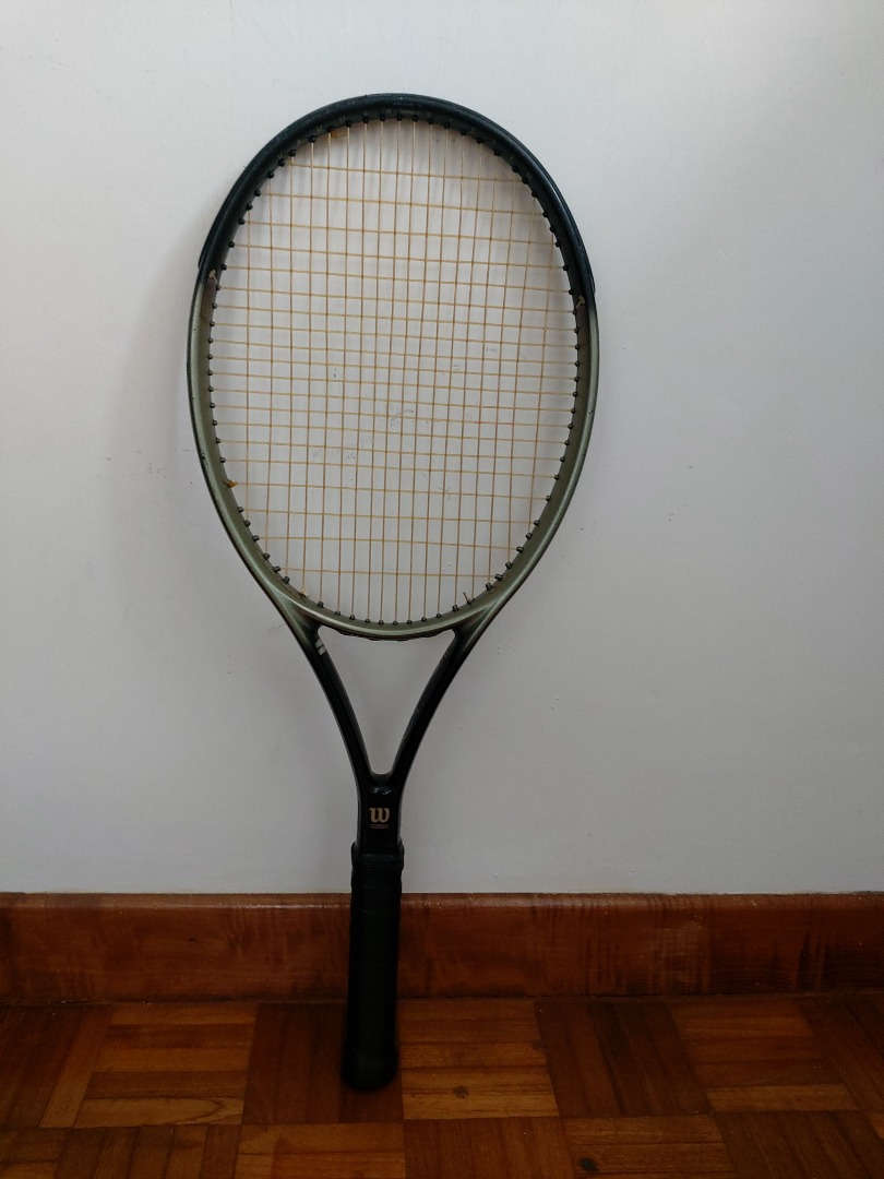 Wilson Hammer Dual Taper tennis racket, Sports Equipment, Sports ...