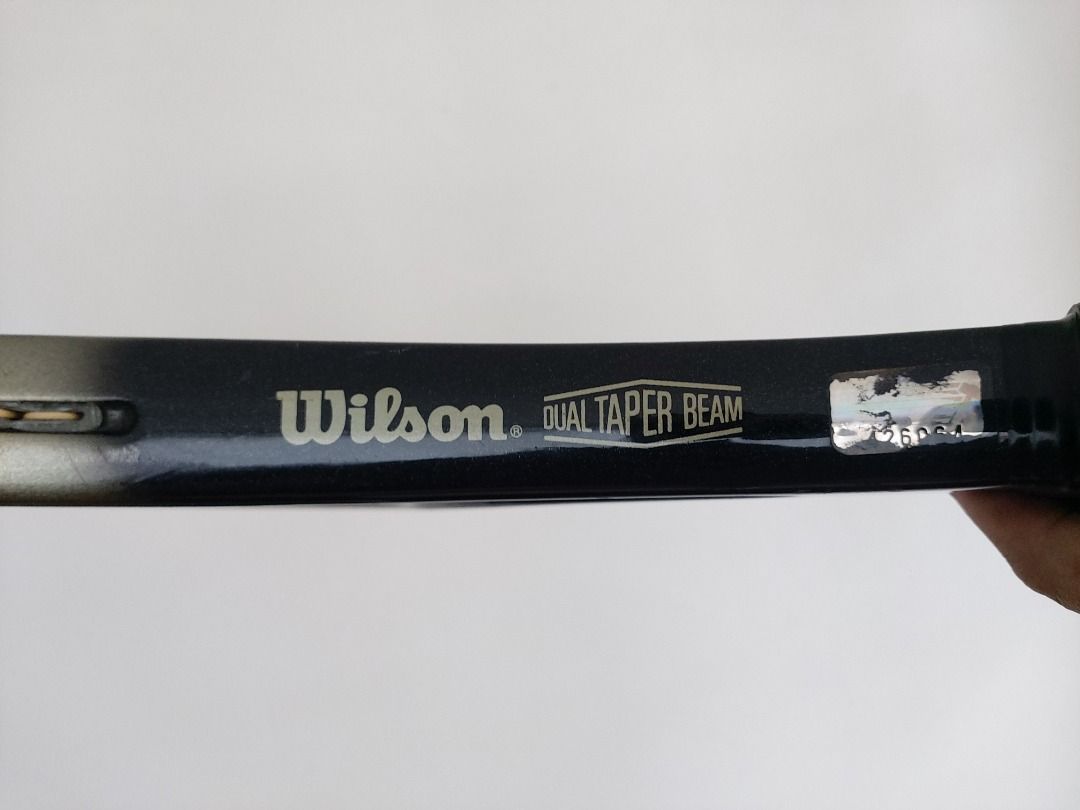 Wilson Hammer Dual Taper tennis racket, Sports Equipment, Sports ...