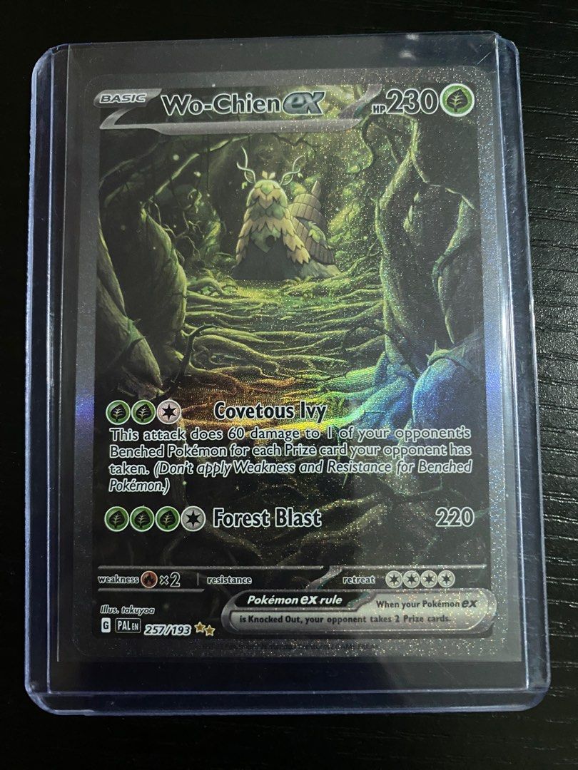 Wo Chien SIR Special Illustration Rare AA Pokemon Paldea Evolved TCG ...