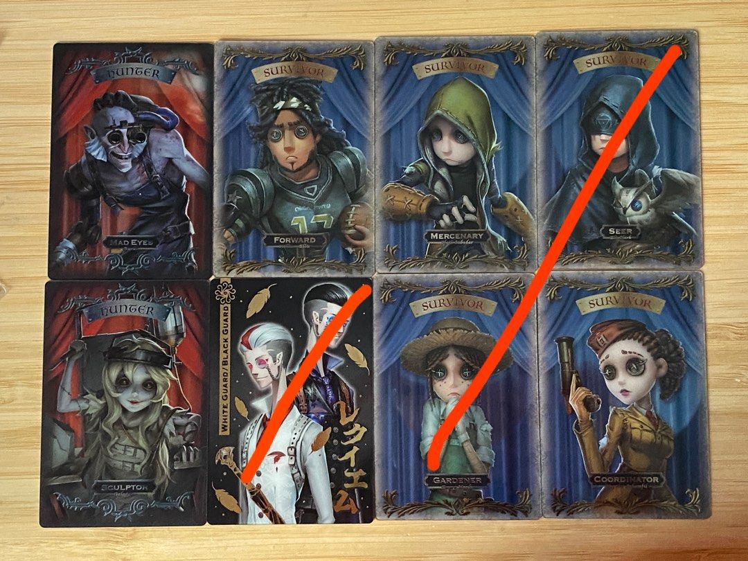[wts] identity V idv wafer cards, Hobbies & Toys, Memorabilia ...
