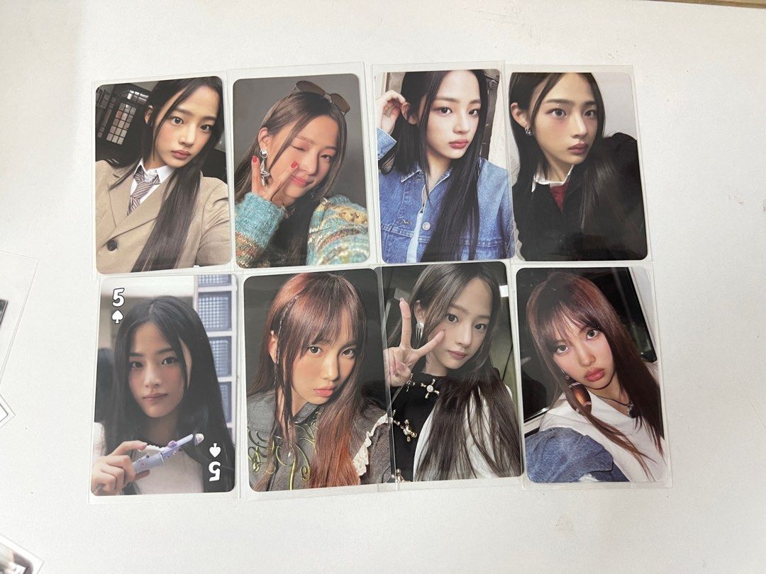 WTS NEWJEANS MINJI HYEIN DANNIEL HANNI HAERIN PC PHOTOCARDS WEVERSE ALBUM PC SOLO ALBUM PC POB ...