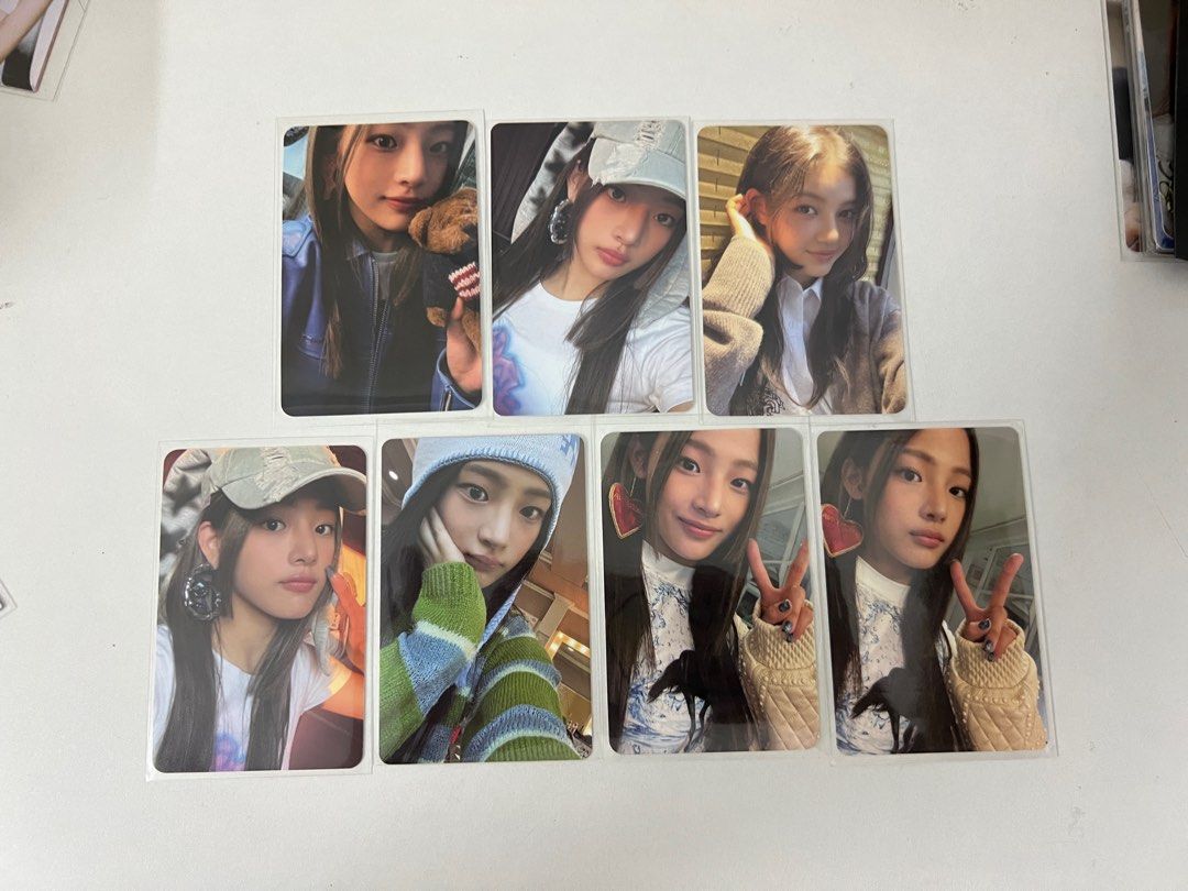 WTS NEWJEANS WEVERSE POB OMG MINJI HANNIE HAERIN HYEIN DANIELLE PC PHOTOCARDS POBS, Hobbies ...
