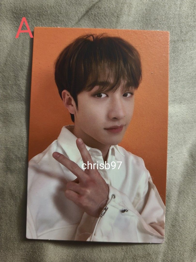 Stray Kids Bang Chan photocard pc, Hobbies & Toys, Collectibles ...