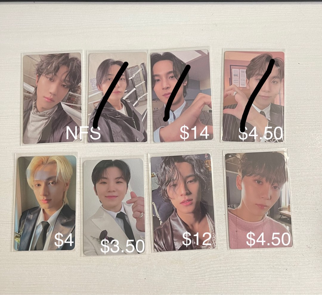 wtt/wts seventeen fml photocards album pcs carat weverse pc jeonghan wonwoo the8 seungkwan woozi ...