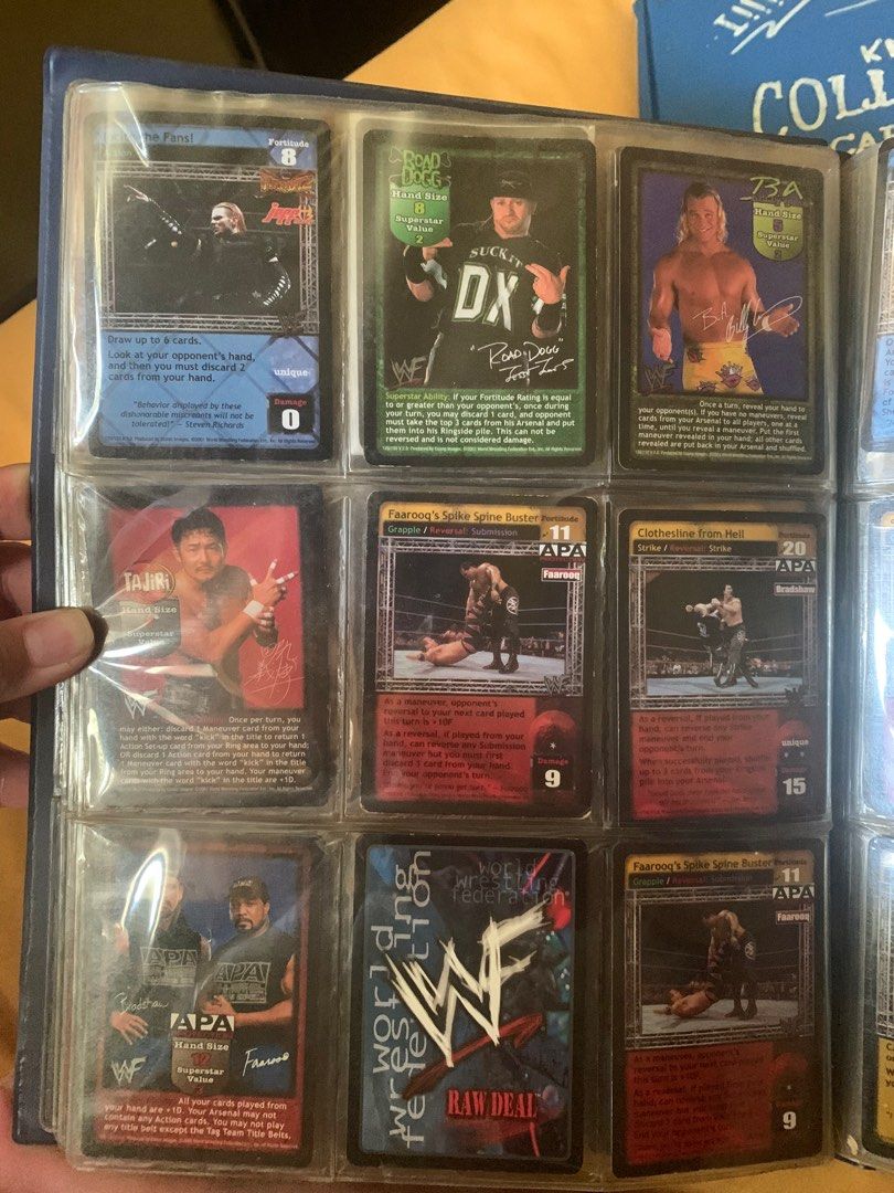WWF Card collectibles card, Hobbies & Toys, Memorabilia & Collectibles ...
