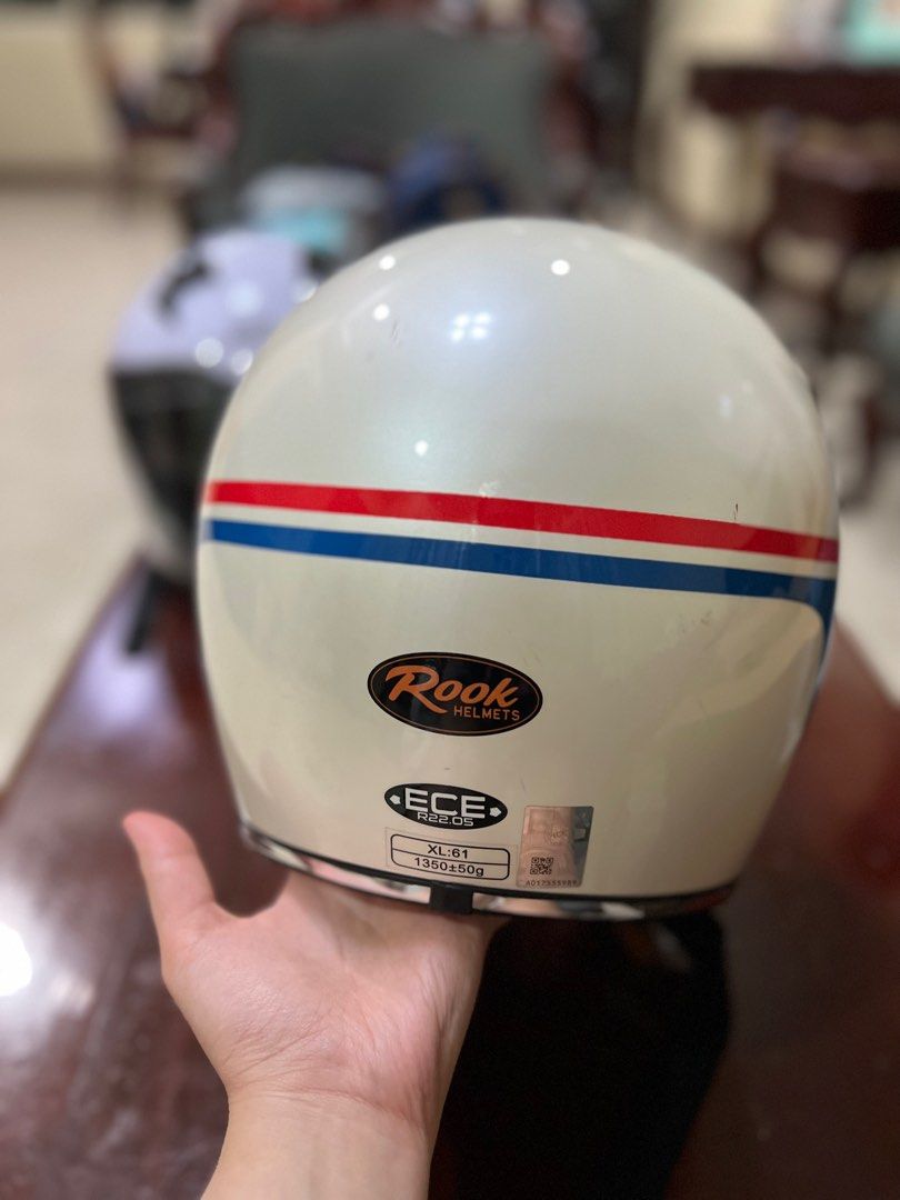 XL ROOK FULL FACE & XL SEC HALF FACE HELMETS on Carousell