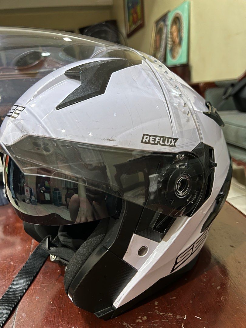 XL ROOK FULL FACE & XL SEC HALF FACE HELMETS on Carousell