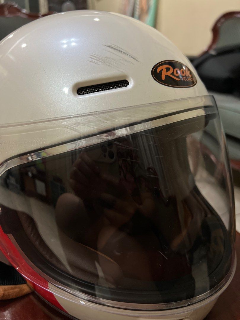 XL ROOK FULL FACE & XL SEC HALF FACE HELMETS on Carousell