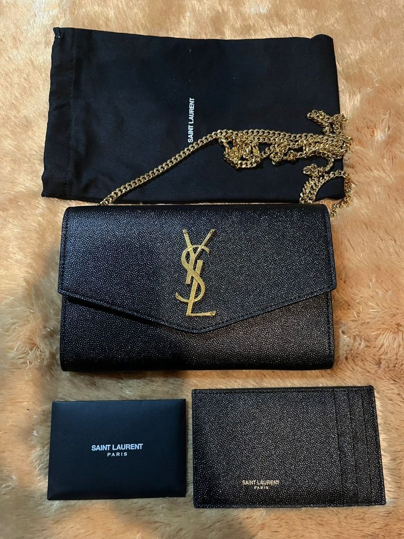 YSL Woc black Ghw 2022, Barang Mewah, Tas & Dompet di Carousell