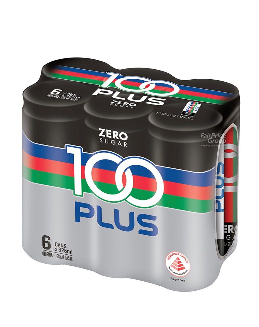 100 plus isotonic can drink - original and zero, Food & Drinks ...