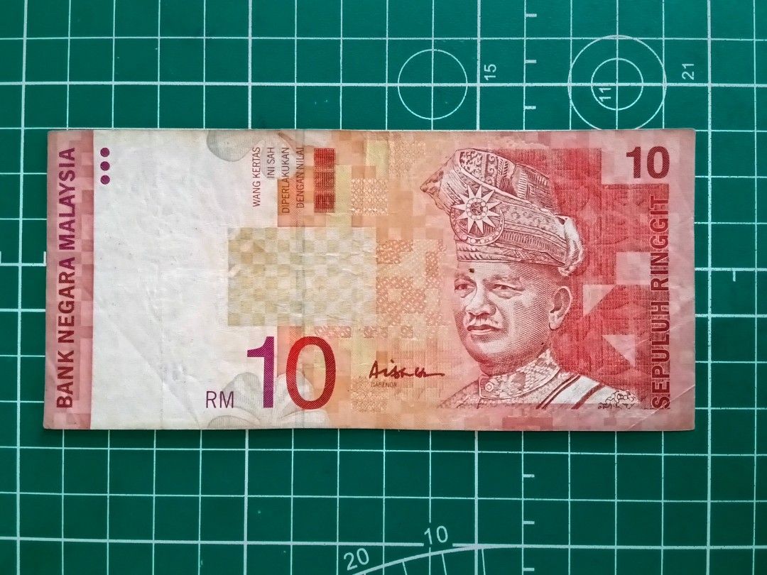 10TH series rm10 Malaysia banknote, Hobbies & Toys, Collectibles ...