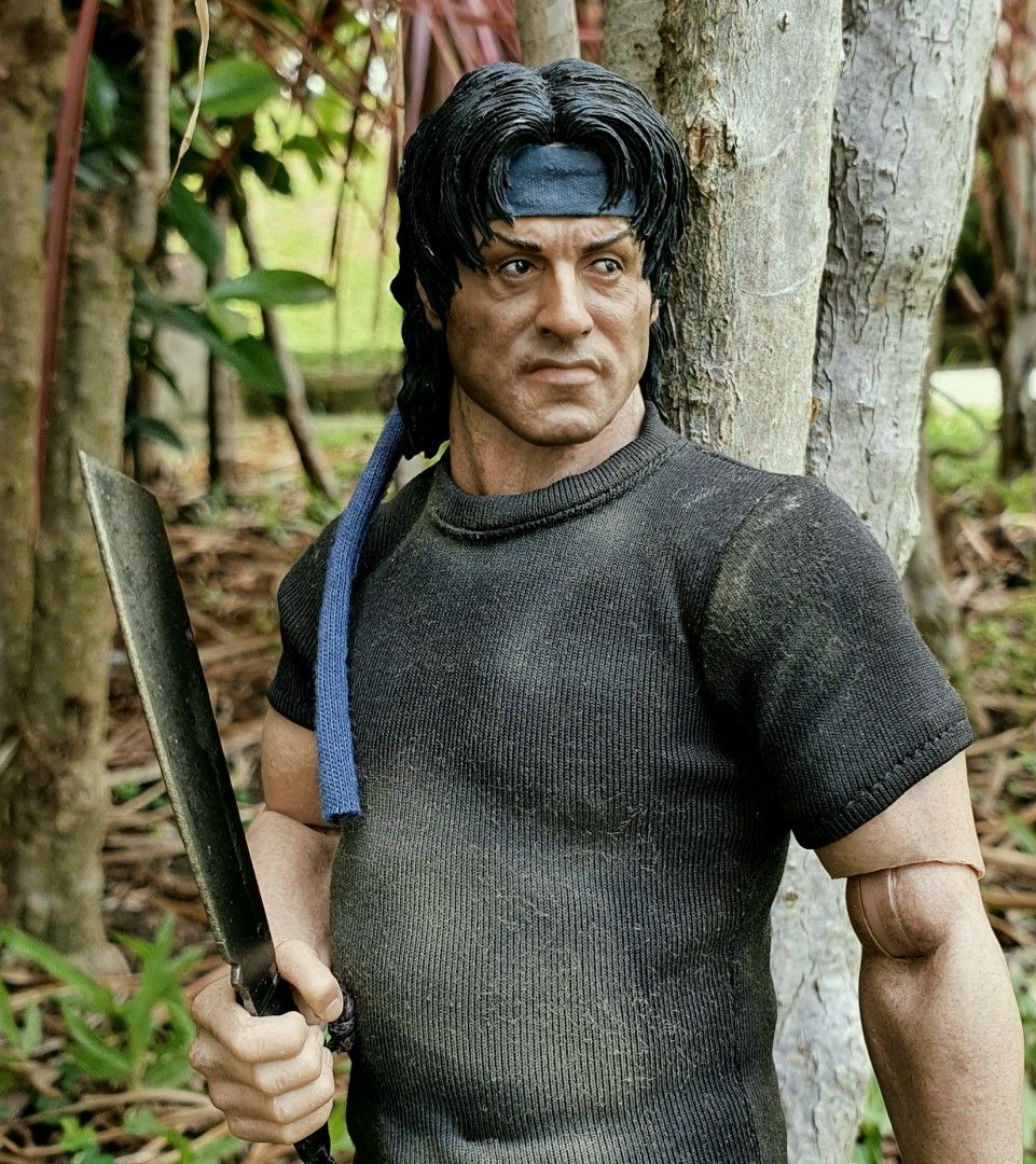 1/6 RAMBO IV RAMBO 4 figure for sale!! form Stallone shop...., Hobbies ...