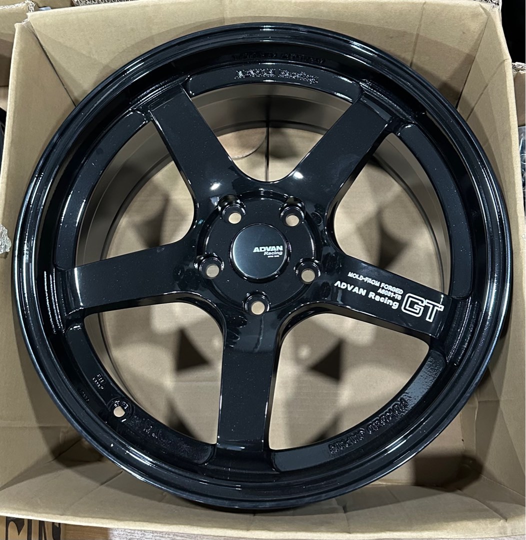 2023 MEGA SALE!! ADVAN GT 18" INCH GLOSS BLACK REPLICA, Car Accessories ...