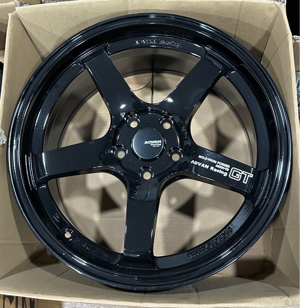2023 MEGA SALE!! ADVAN GT 18" INCH GLOSS BLACK REPLICA, Car Accessories ...