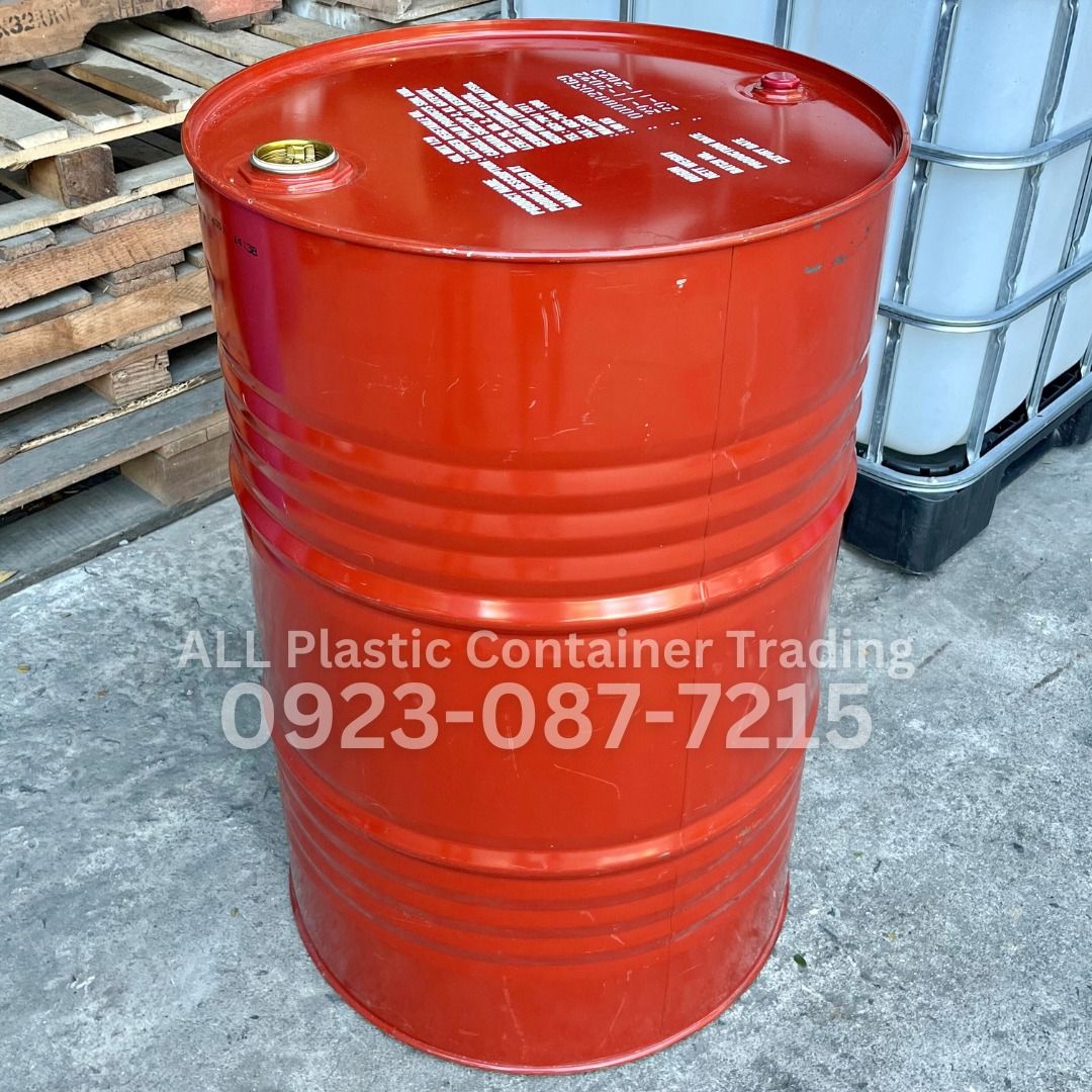 200 Liter Steel Drum Close Top 55 Gallon Food Grade Oil Barrel ...