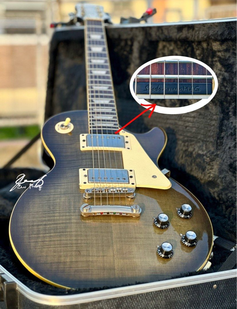 2012 Epiphone Les Paul Ultra III (Acoustic and Electric Guitar in one ...