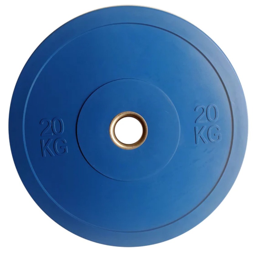 20kg Bumper Plates x2 - 50% RP, Sports Equipment, Exercise & Fitness ...