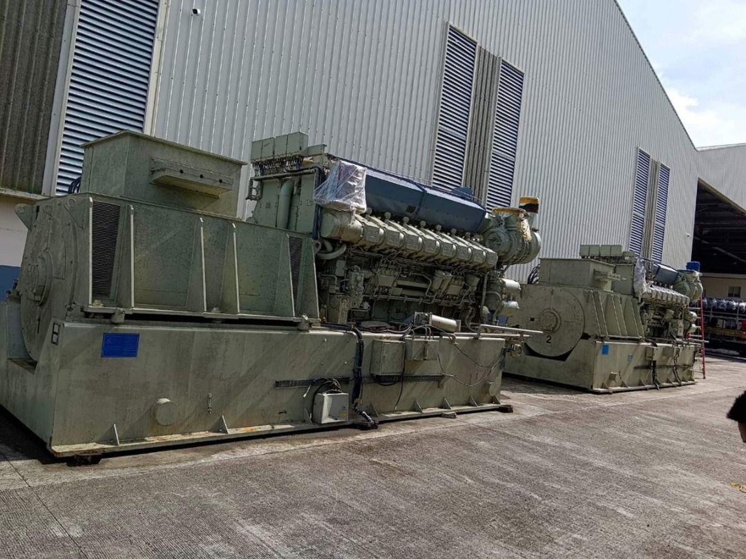 2 Units Diesel Generator Set DEUTZ MWM, Commercial & Industrial ...