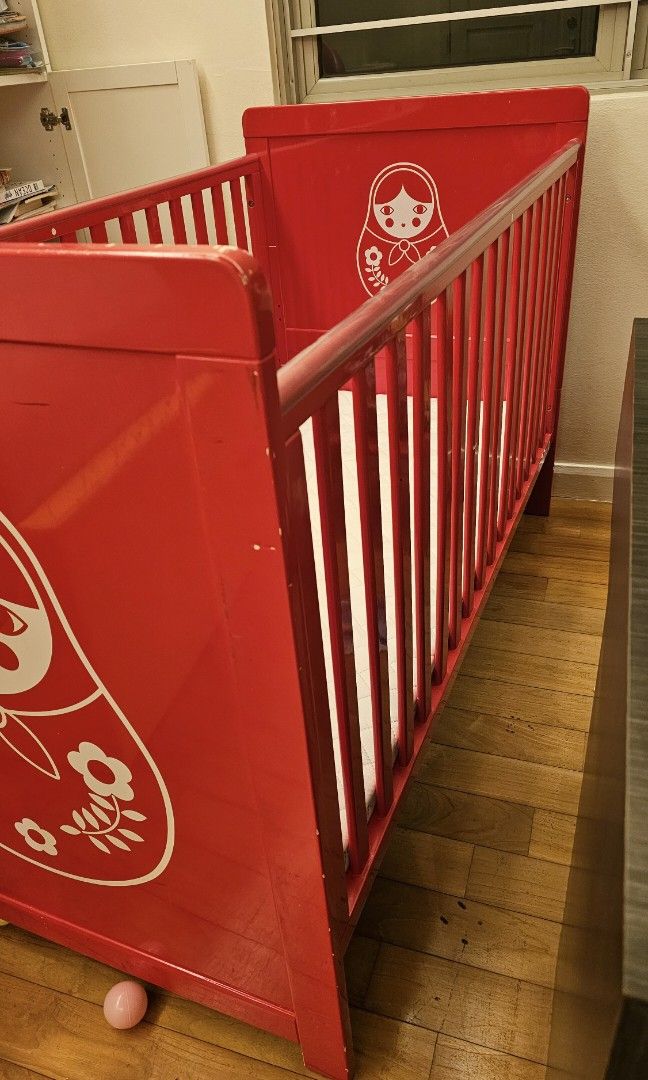 3 in 1 baby cot cosatto babushka, Babies & Kids, Baby Nursery & Kids ...