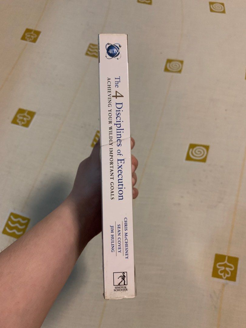 4DX: The 4 Disciplines of Execution (book by Sean Covey et. al.) on ...
