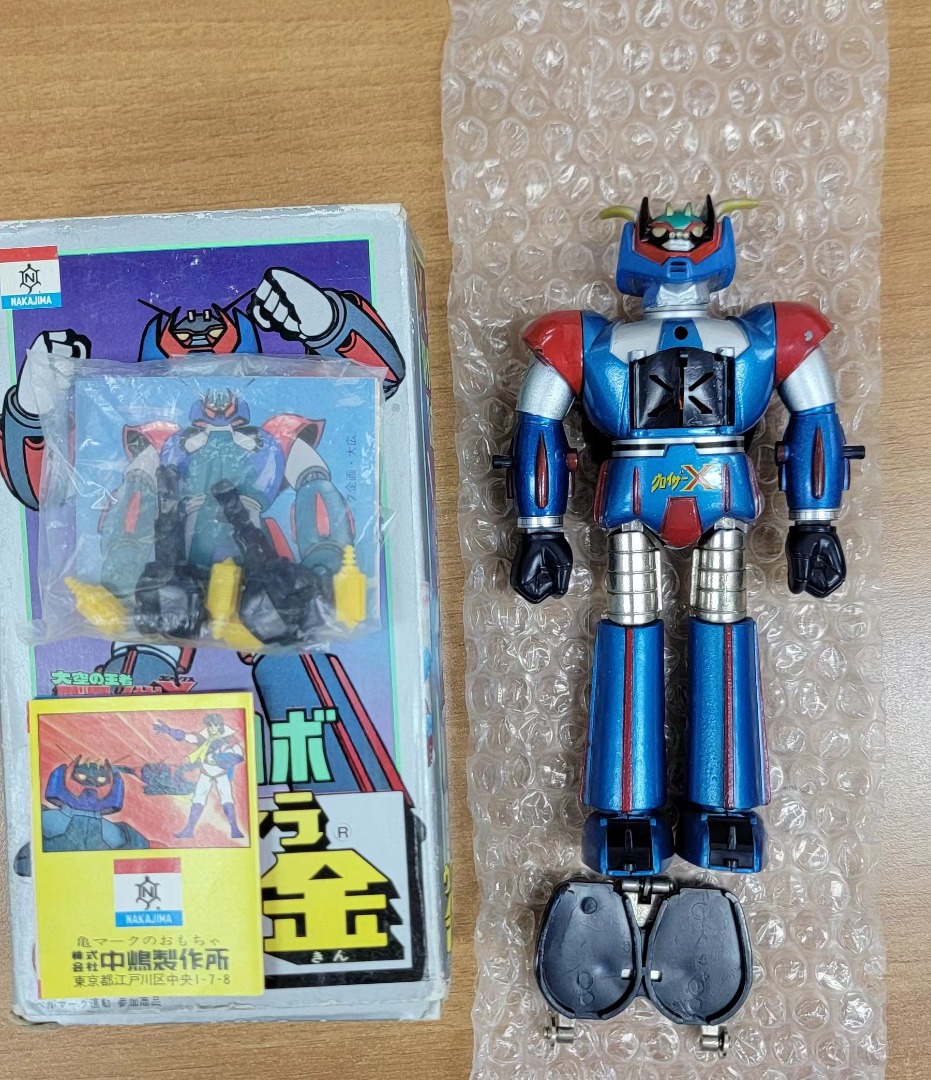 中嶋製作所 超合金 無敵鐵羅剎 GROUZER-X, 興趣及遊戲, 玩具 & 遊戲類 - Carousell