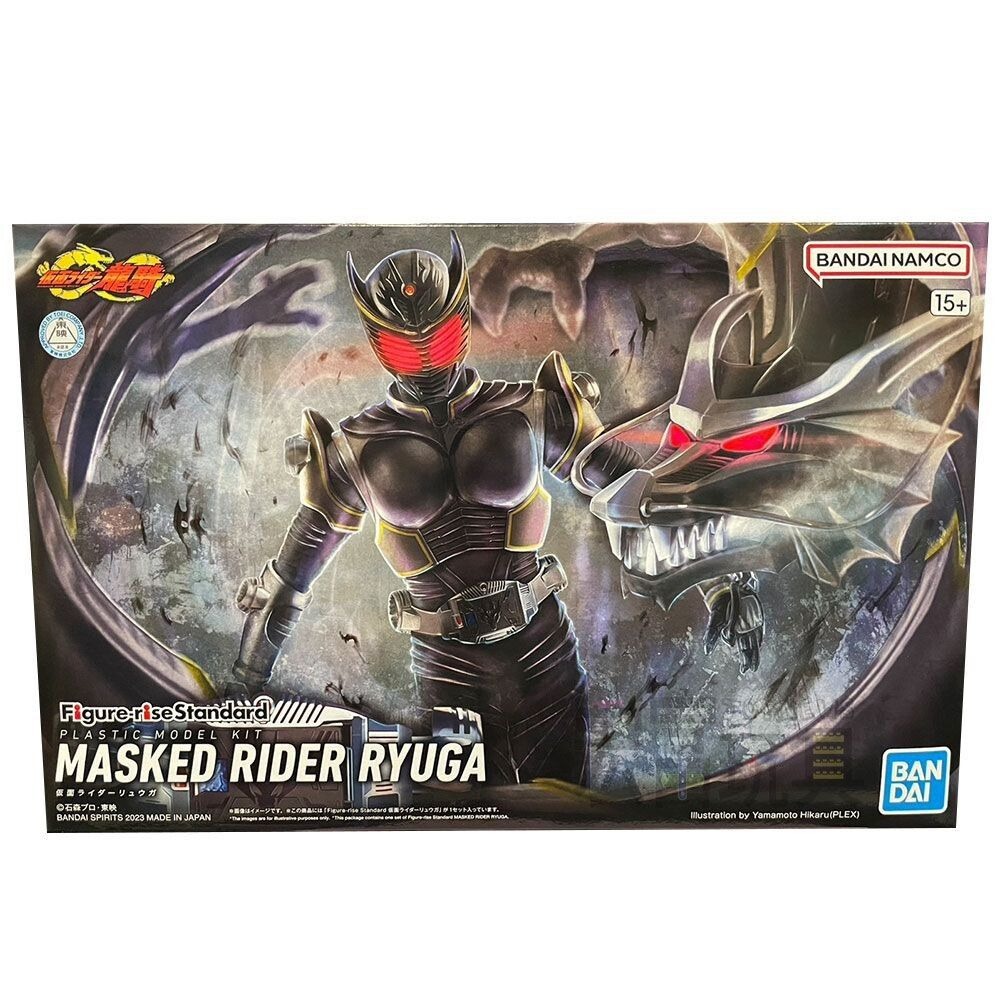 全新 Figure-rise Standard Masked Rider Ryuga Kamen Rider 假面騎士龍牙 幪面超人龍牙 Bandai 模型, 興趣及遊戲, 玩具 & 遊戲類 ...