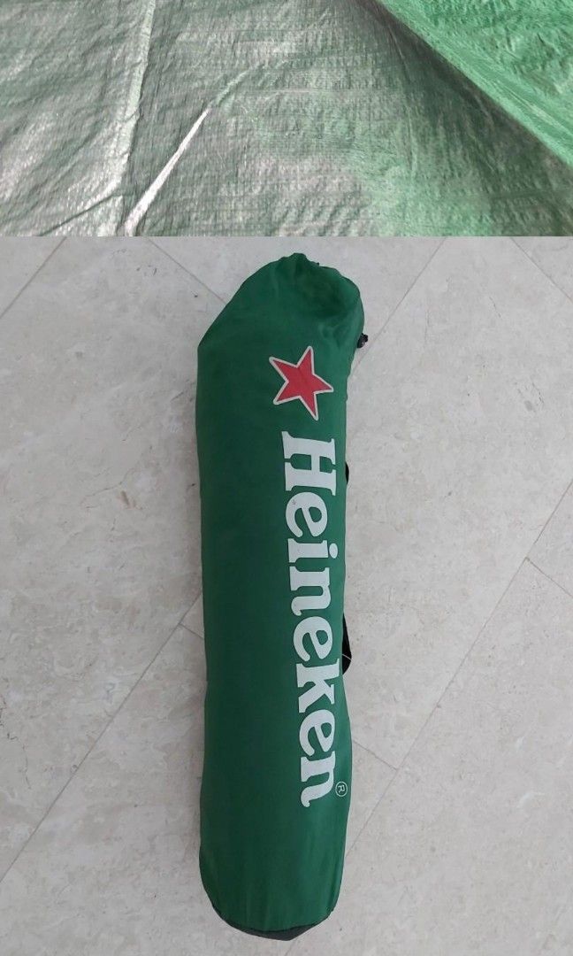 全新 Heineken Camping Tent, 運動產品, 行山及露營 - Carousell