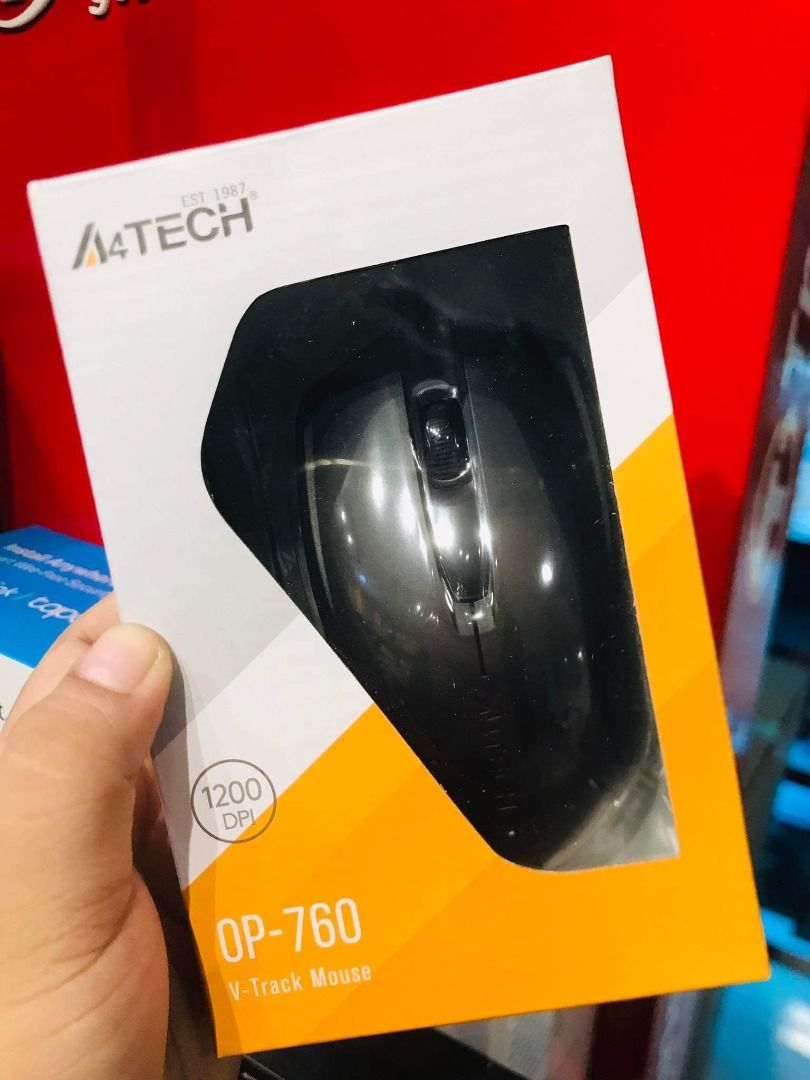 A4Tech OP-760 Optical Wired USB Mouse Black, Computers & Tech, Parts & Accessories, Mouse ...