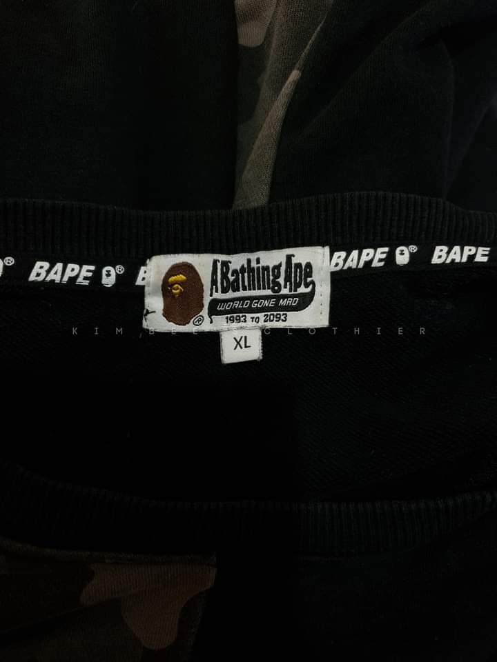 AAPE X BAPE SHARK BIG LOGO, Men's Fashion, Coats, Jackets and Outerwear ...