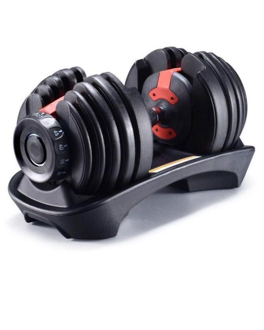 adjustable dumbbells, Sports Equipment, Exercise & Fitness, Weights ...