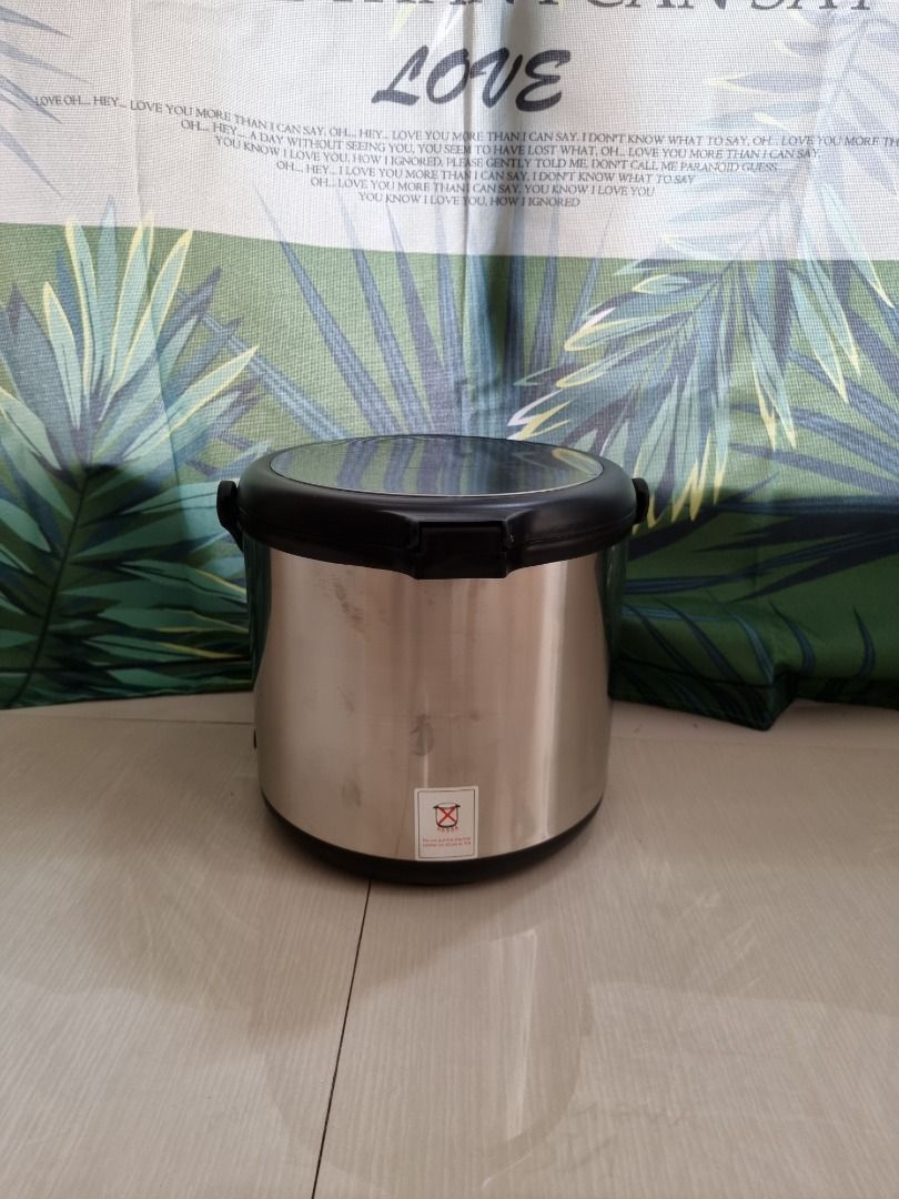 ADVENTURIDGE Thermal Cooker Thermo Pot Car Camping Cooker with 12V ...