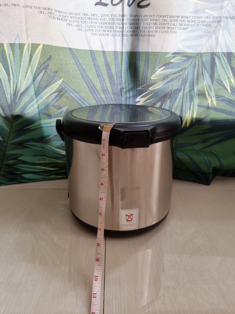 ADVENTURIDGE Thermal Cooker Thermo Pot Car Camping Cooker with 12V ...