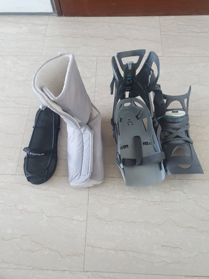 Air Cast boot for support for foot, ankle, Health & Nutrition ...