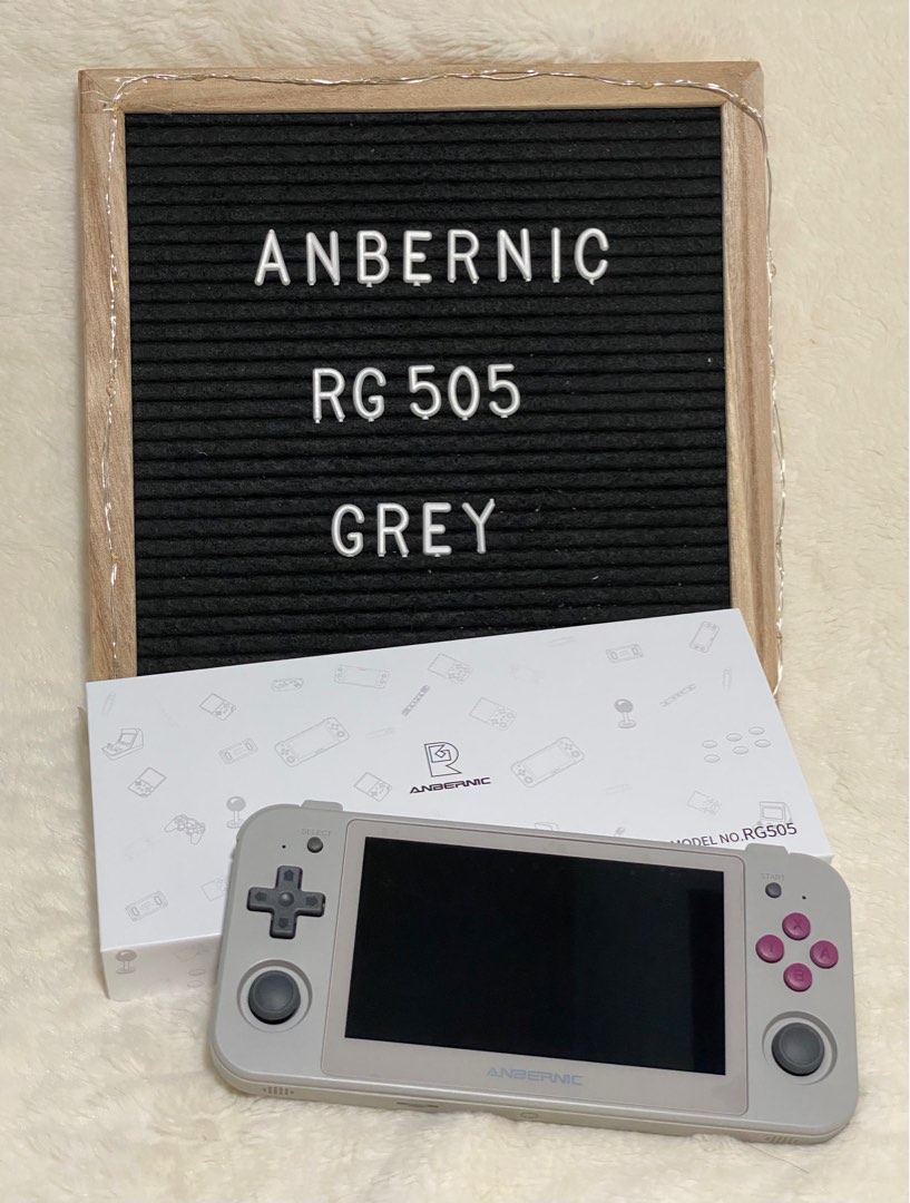 ANBERNIC RG505 GRAY on Carousell