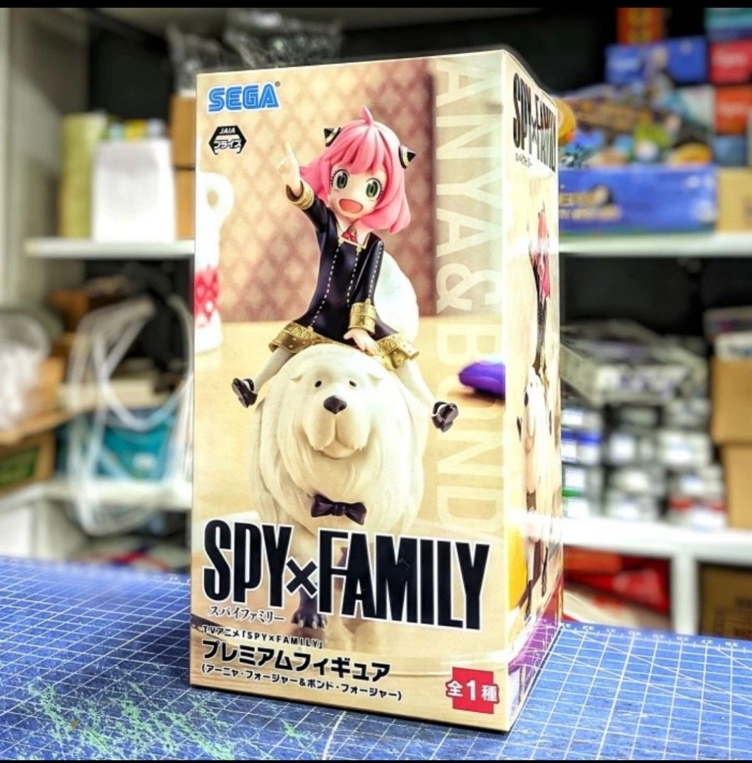 Anime Sega Premium Figure Spy x Family - Anya Forger & Bond, Toys ...