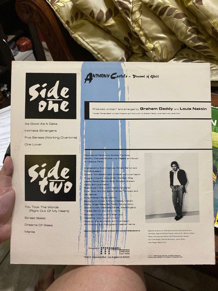 Anthony Castelo Dreams of Glass on Carousell