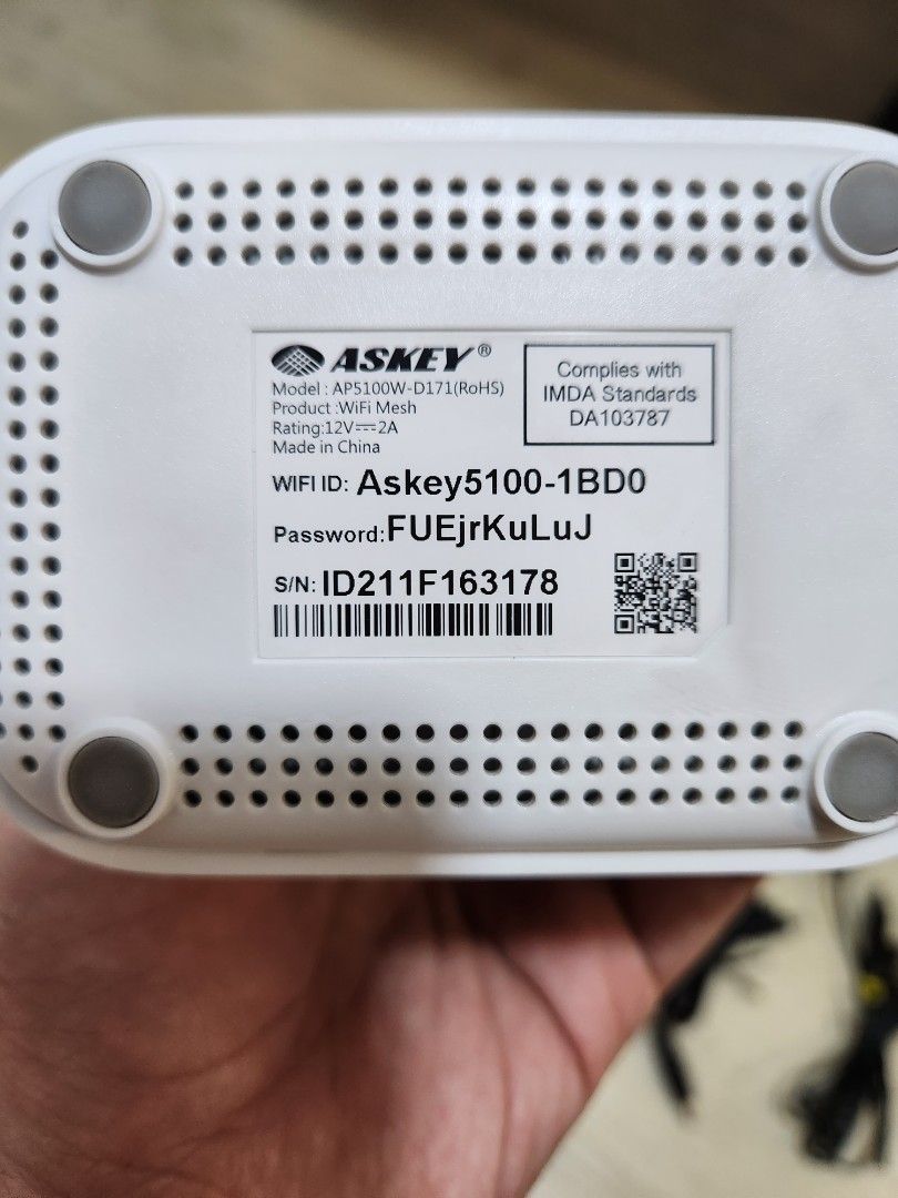 Askey AP5100, Computers & Tech, Parts & Accessories, Networking on ...